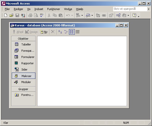 Access VBA kursus - Introduktion til VBA - Makro vs. VBA